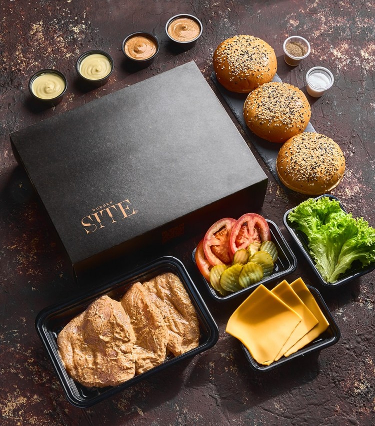 Burger Site - BBQ BOX 3 pcs Chicken