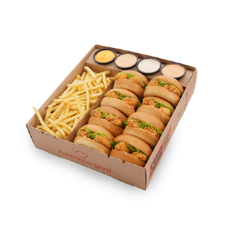 hamburgini - Chicken Party Box 8